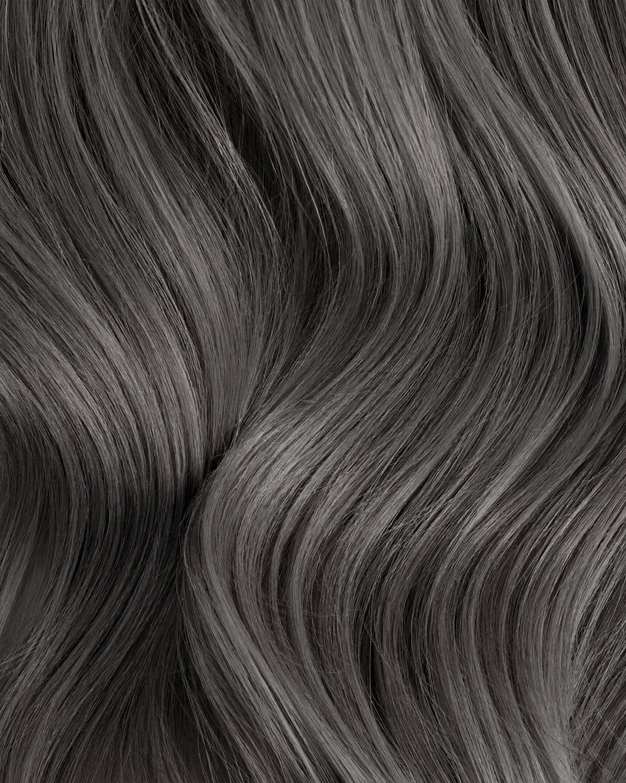 Ash Grey Halo Hair Extensions | Sitting Pretty