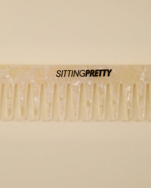 Texture Comb | Wide Tooth Comb - Sitting Pretty