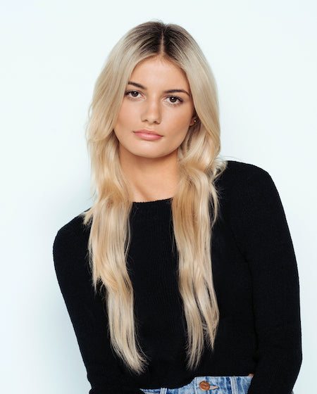 Classic Full Head Halo Hair Extensions | The Sitting Pretty Halo